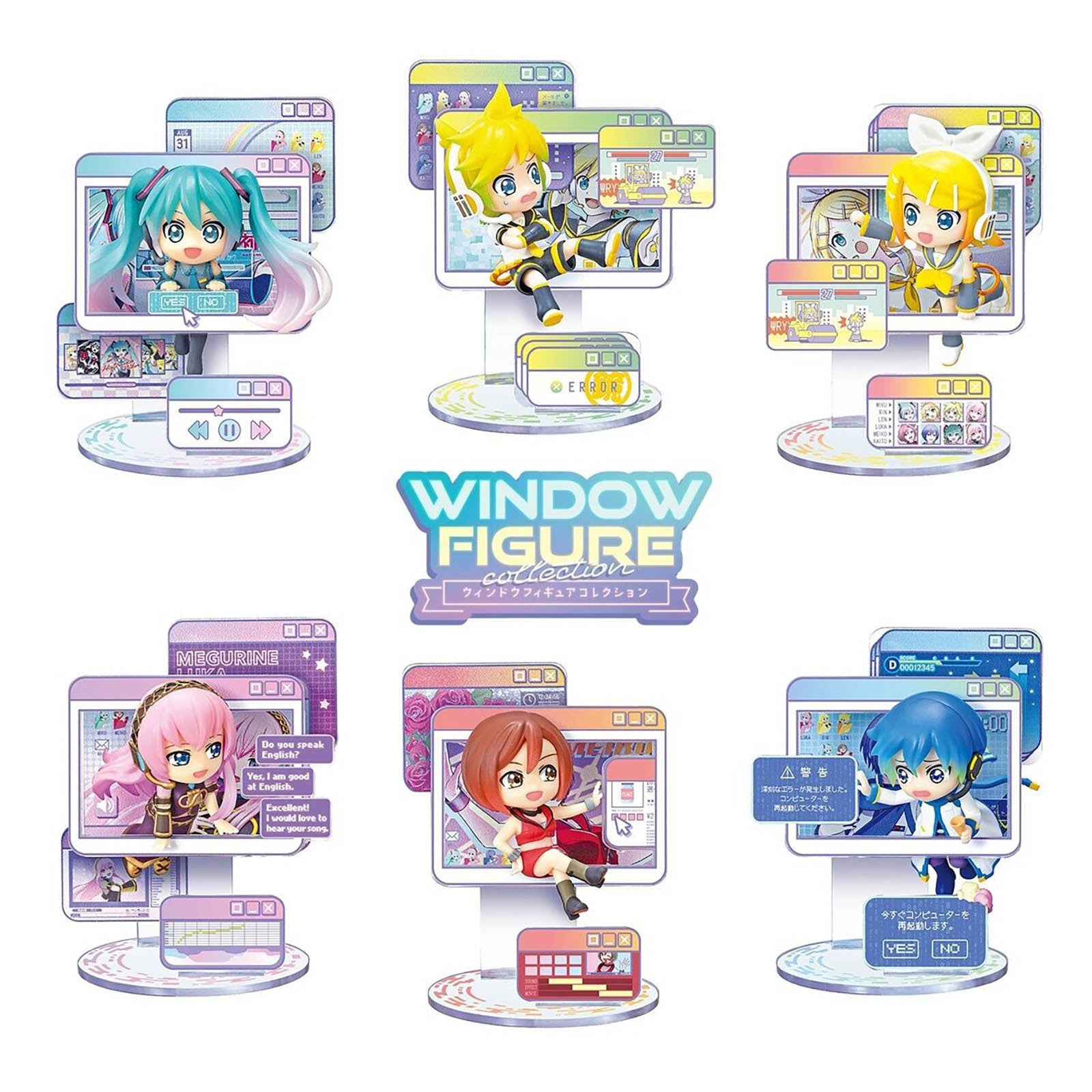 Hatsune Miku Re-ment Window Figure Blindbox – Mini Figuren Kollektion ...